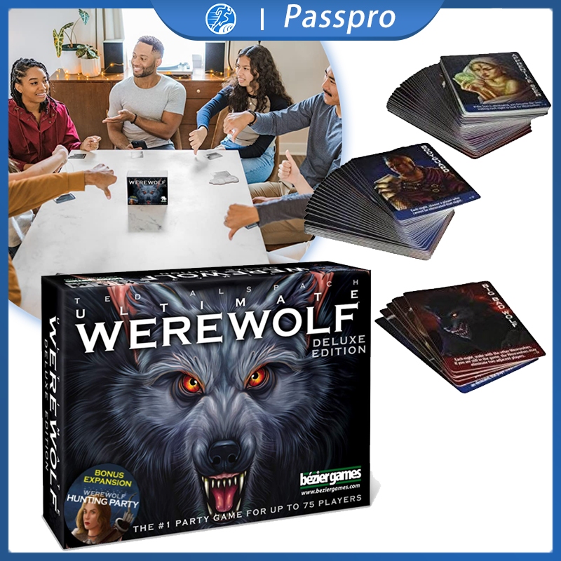 Jual Werewolf Ultimate Edition Card Game Kartu Warewolf Game Deluxe ...