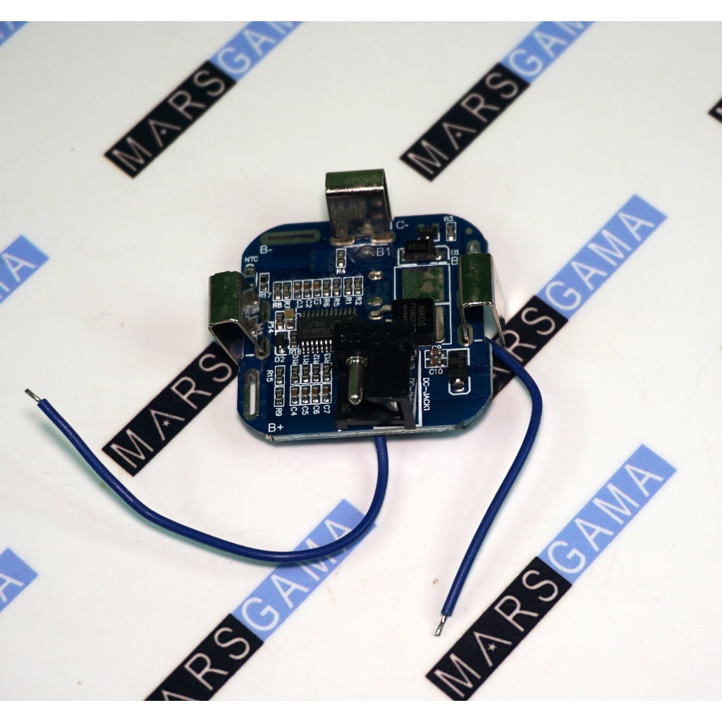 Jual Modul bms 4s 16.8v 18v Bor cordless drill Baterai Lithium 18650 ...