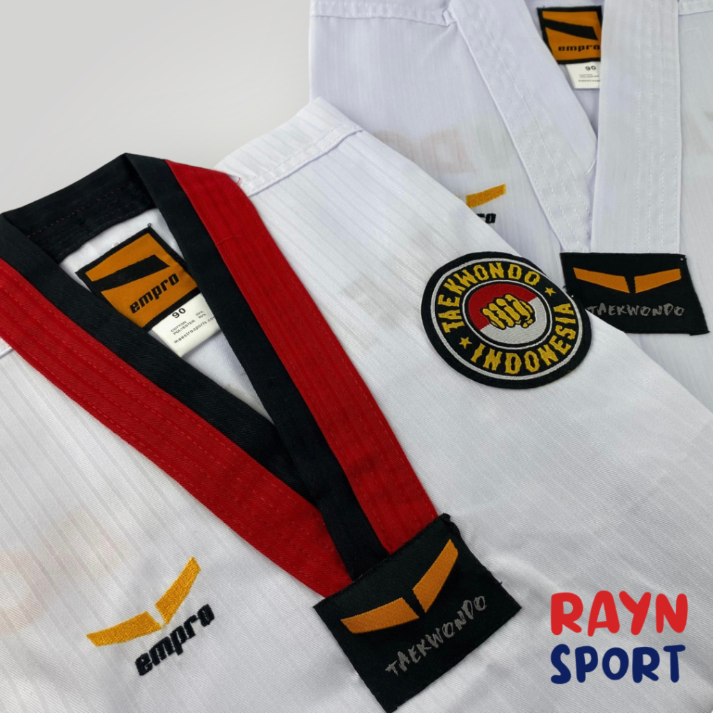 Jual Baju Taekwondo Dobok EMPRO Basic Poom Anak dan Dewasa | Shopee ...