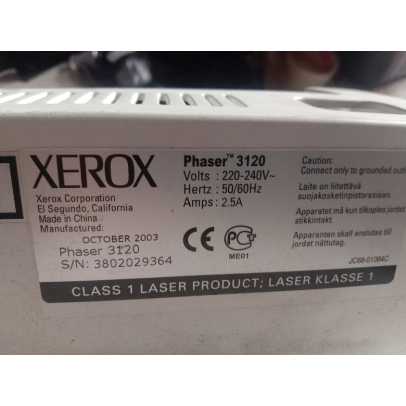 Jual MESIN PRINTER XEROX PHASER 3120 | Shopee Indonesia