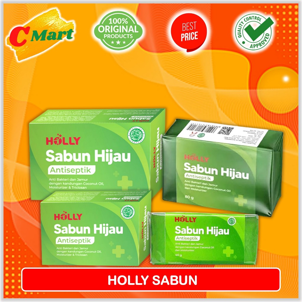 Jual Holly Sabun Hijau Antiseptik Series Sabun Gatal Bakteri Jamur ...