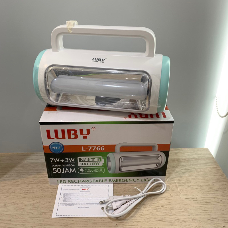 Jual Luby Emergency Light Luby tipe L-7766 | Shopee Indonesia