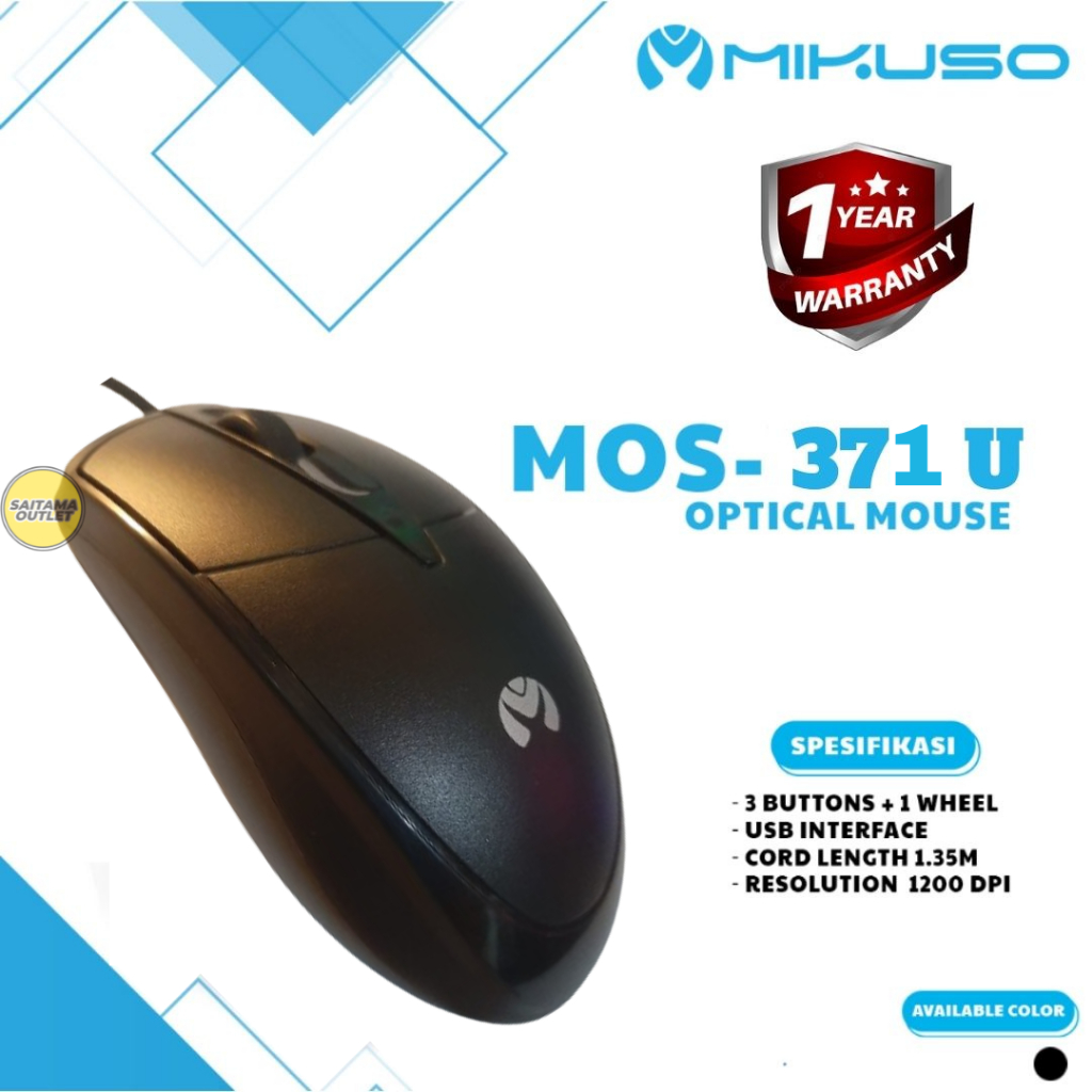 Jual Mouse USB interface Optical mouse tahan lama garansi 1 tahun ...