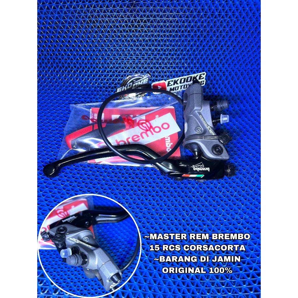 Jual master rem brembo rcs 15 corsa corta corsacorta original | Shopee ...