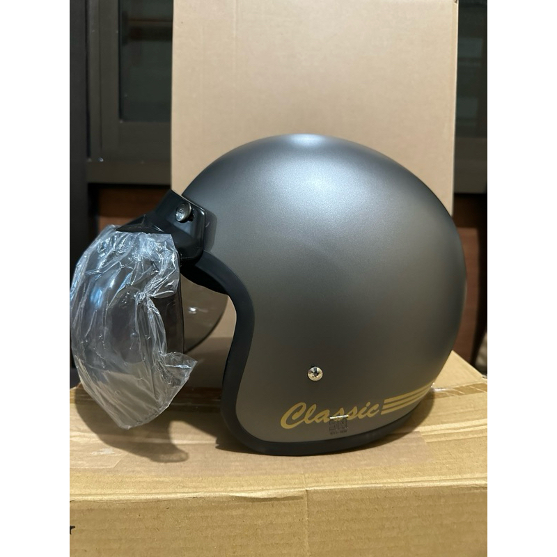Jual HELM BOGO RETRO LUNAR/DAISO/BIVI SOLID - SNI | Shopee Indonesia