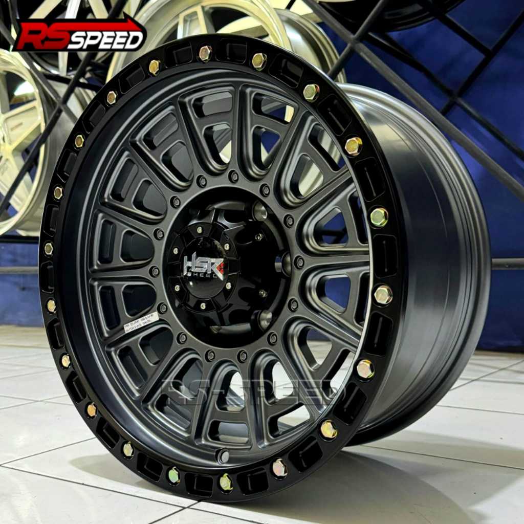 Jual Velg Racing HSR TOSA Ring 17 Model Offroad Pelek Mobil Pajero ...