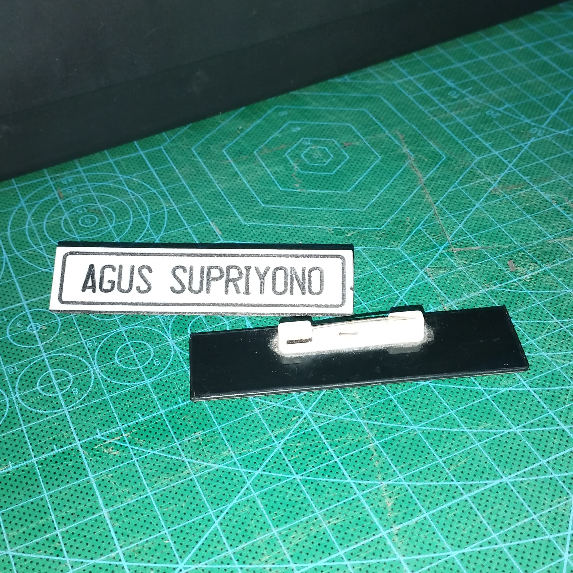 Jual NAME TAG / NAMA DADA PENITI Grafir CNC | Shopee Indonesia