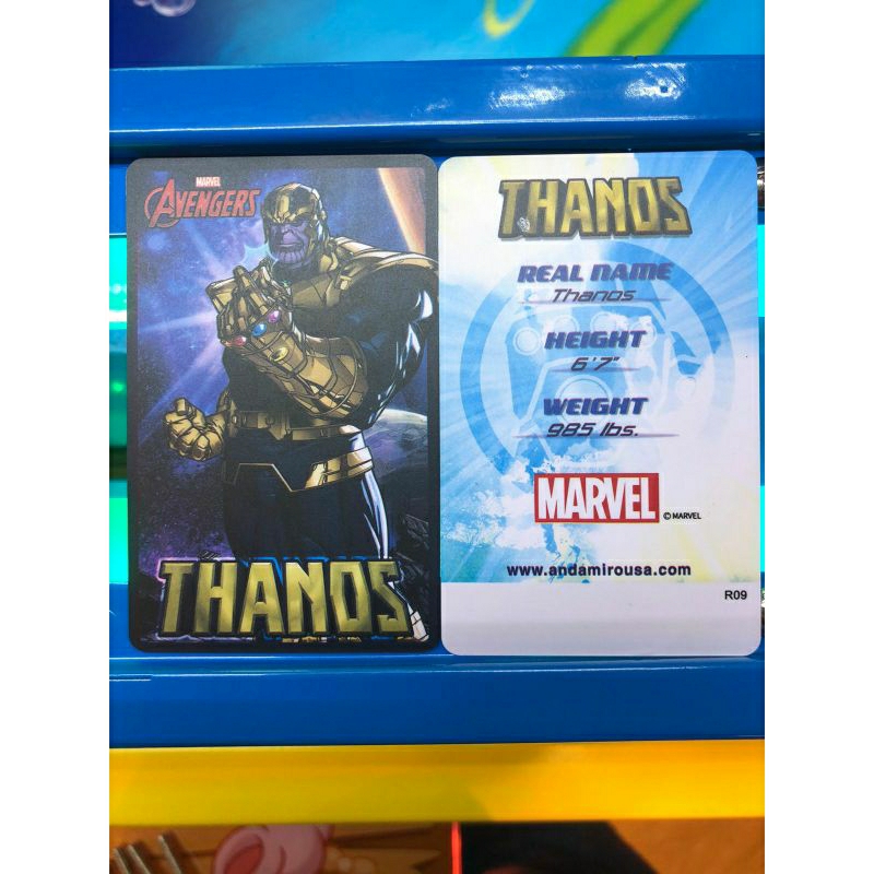 Jual Kartu Thanos Marvel Avengers Timezone Machine | Shopee Indonesia