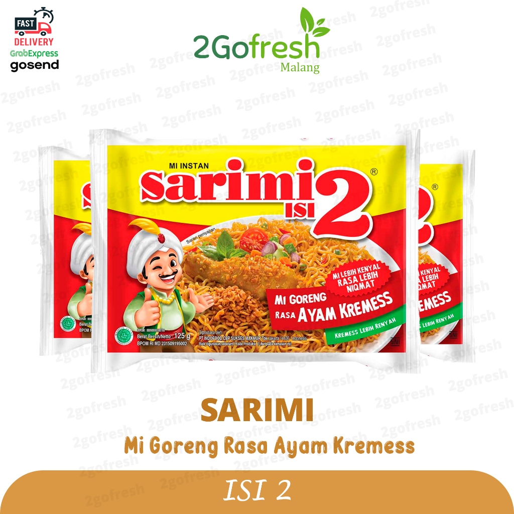 Jual Sarimi Duo Rasa Ayam Kremes Mi Goreng - Sembako - Rempah Sayur ...