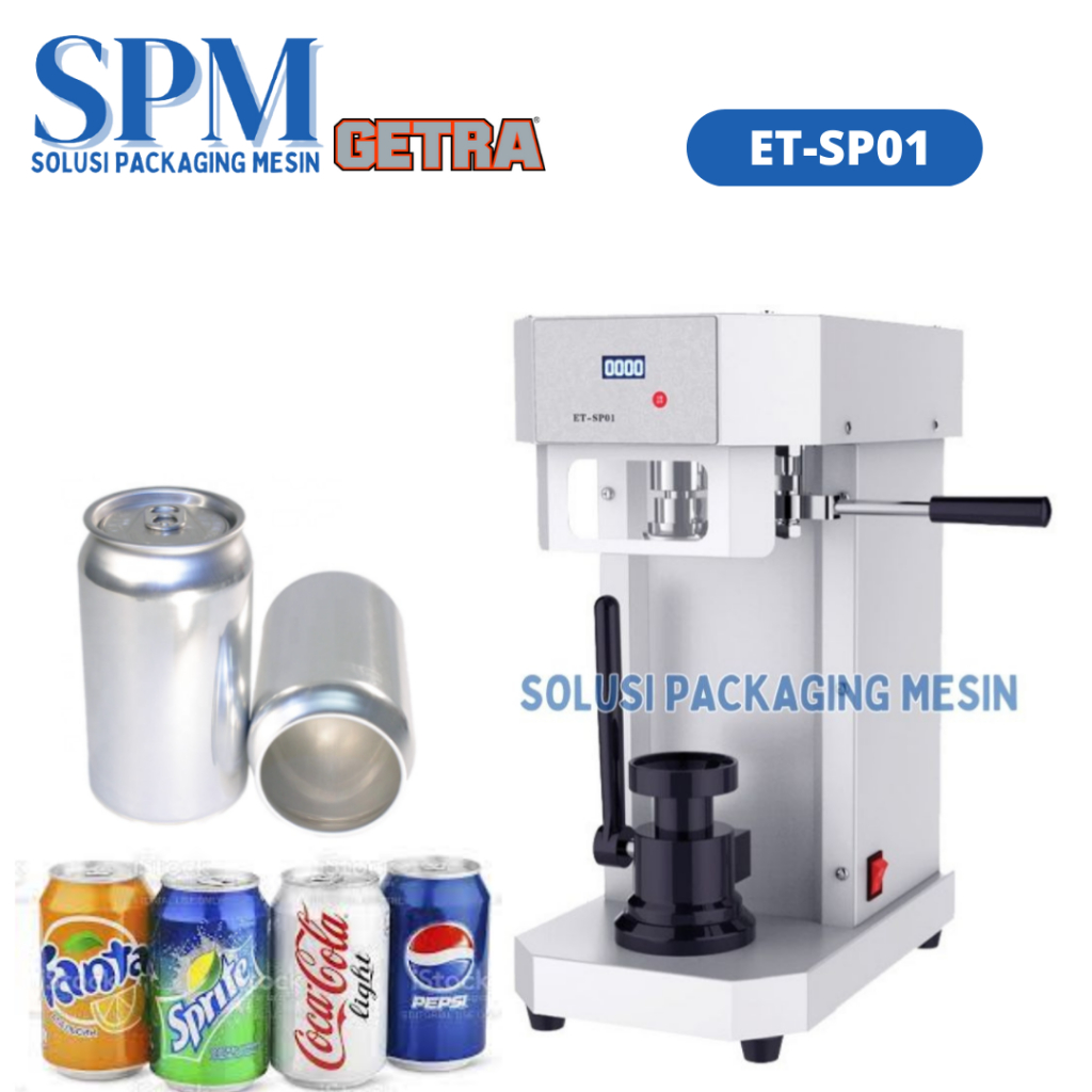 Jual Mesin Segel Tutup Kaleng Alumunium / Can Sealing Machine / Mesin ...