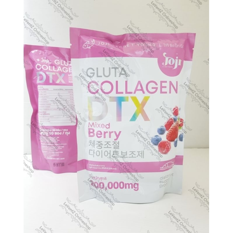 Jual JOJI GLUTA COLLAGEN DTX DETOX ORIGINAL THAILAND | Shopee Indonesia