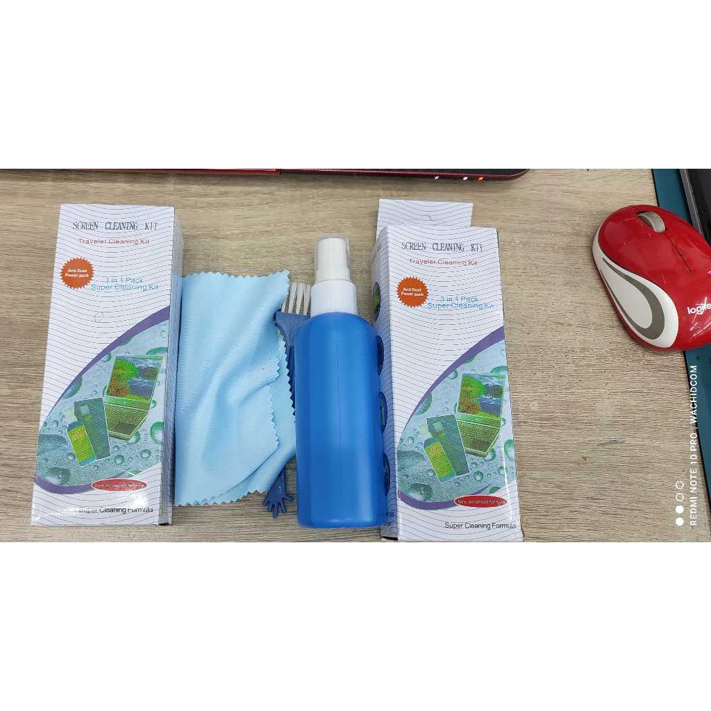 Jual LCD Cleaning KIT 3 in 1 Pembersih Layar Laptop | Shopee Indonesia