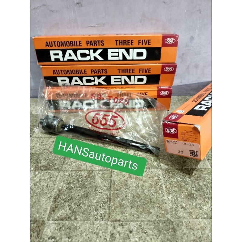 Jual rack end long tierod Yaris bakpau new Vios gen 2 asli merk 555 ...