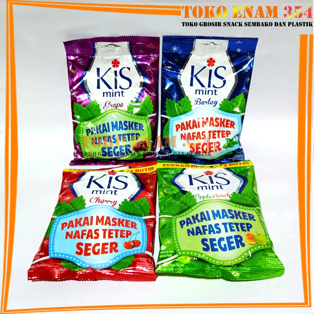 Jual Permen Kiss Mint Bag 125 gr isi 50 pcs all variant | Shopee Indonesia