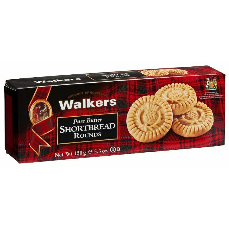 Jual WALKERS Pure Butter Shortbread Rounds 150g | Shopee Indonesia