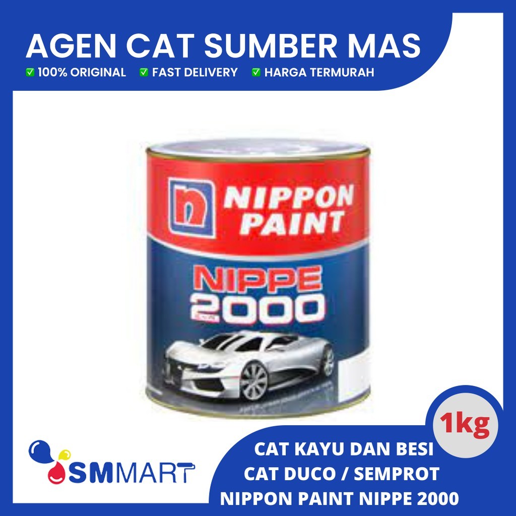 Jual CAT DUCO NIPPE 2000 WARNA HITAM DOFF / BLACK MATT KODE 480D - 1 ...