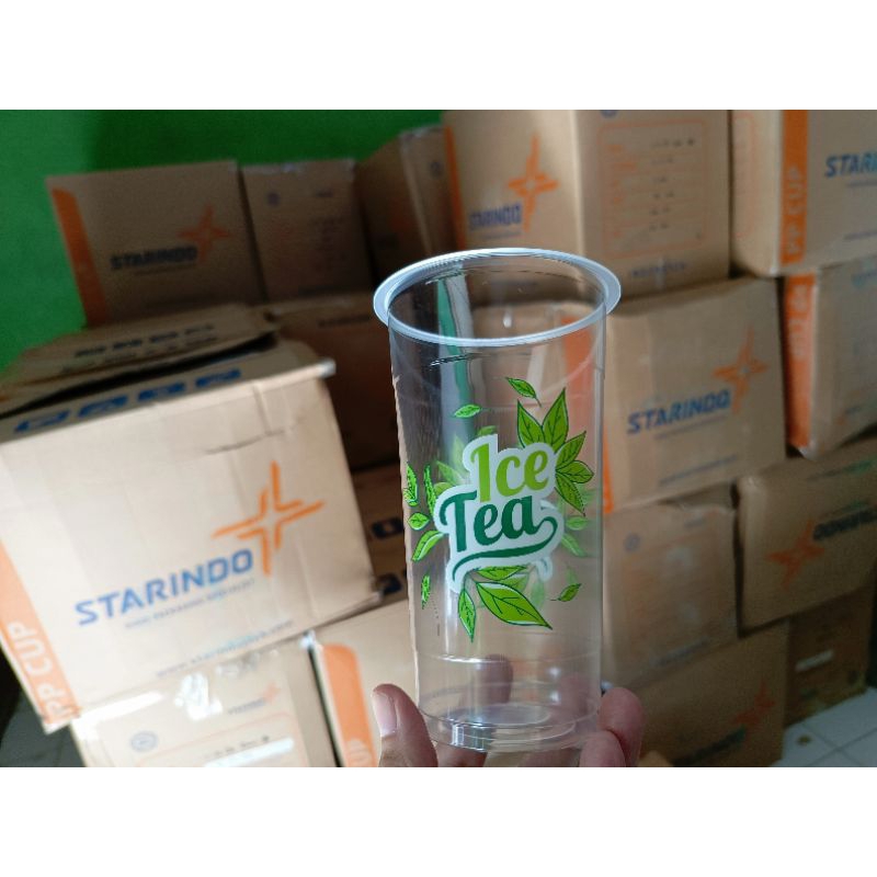 Jual Cup sablon 22 oz slim starindo motif ICE TEA | Shopee Indonesia