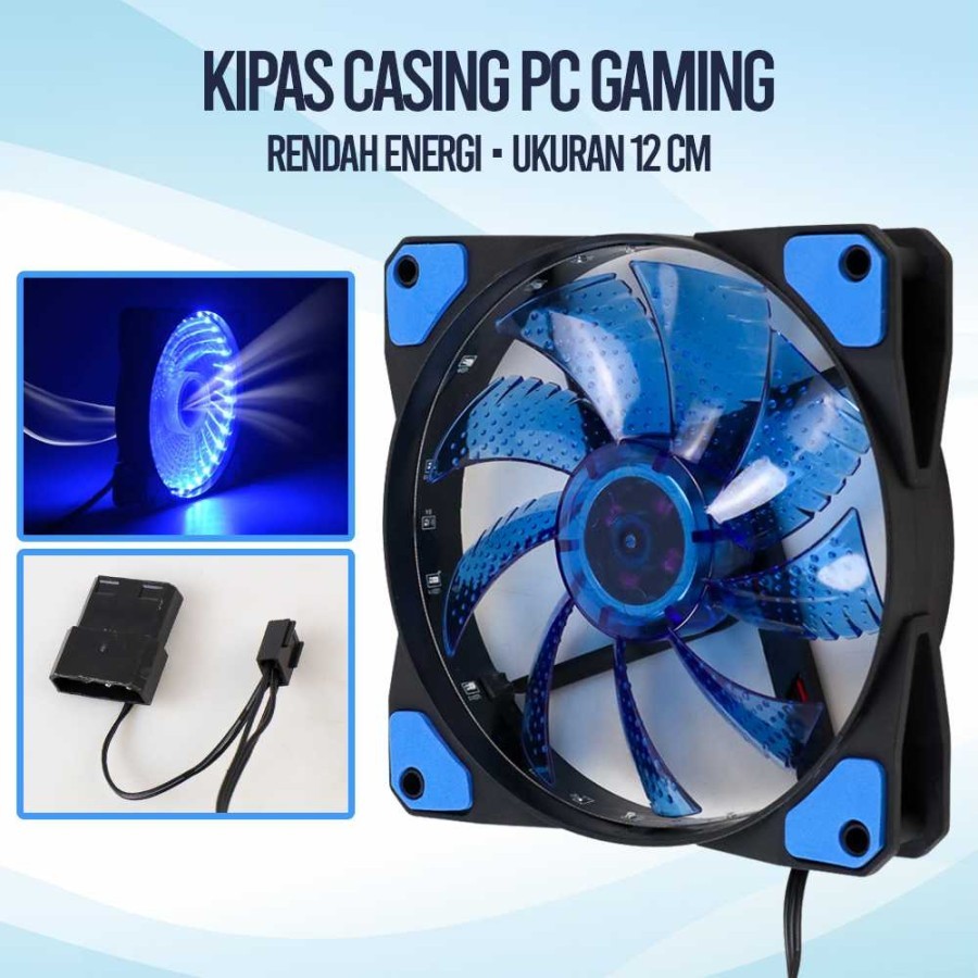 Jual SXDOOL Kipas Casing PC Gaming LED CPU Fan 12cm - 12025 | Shopee ...