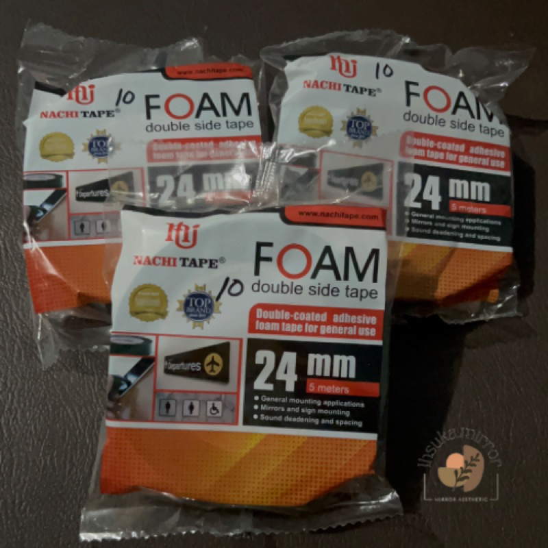 Jual Double Tape Busa / Double Tape Foam / Lem Kaca / Double Tape Kaca ...
