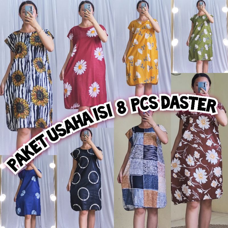 Jual Paket Usaha 8 Pcs Daster MIDI gelembung dua dimensi soft DASTER ...