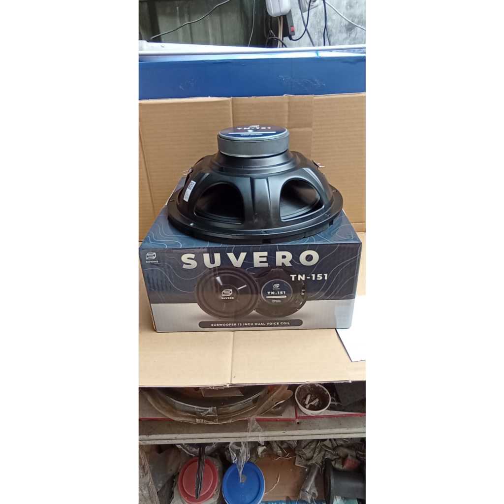 Jual Subwoofer Suvero TN 151 - 12 inch 12" Double Coil Subwoofer ...