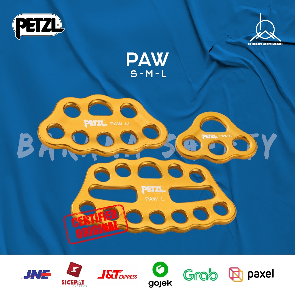 Jual PETZL PAW (S/M/L) Rigging Plate for Professional Industrial Work ...