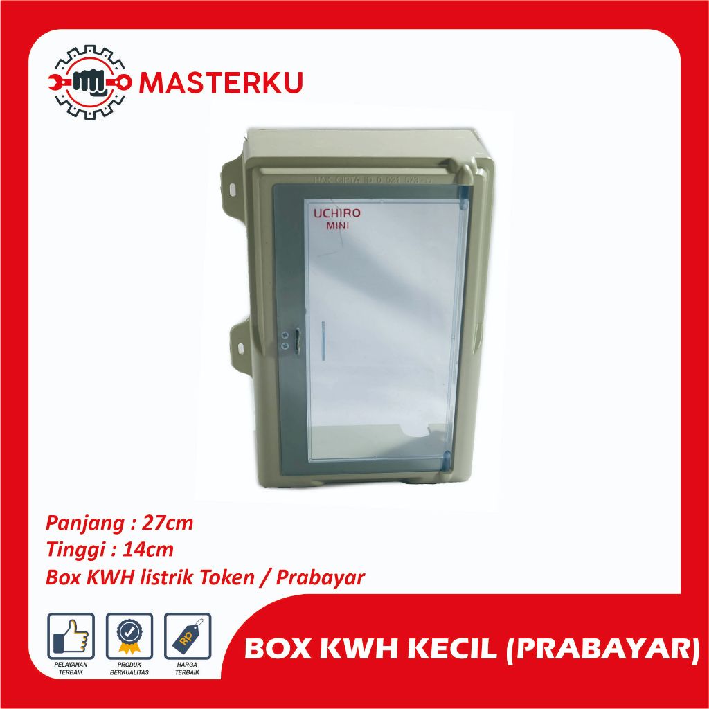 Jual Box KWH Kecil (Prabayar) / Box KWH Meter Listrik Token | Shopee ...