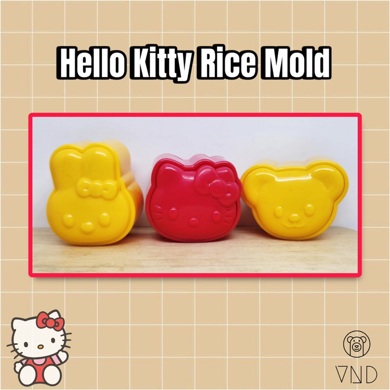 Jual Hello Kitty Rice Mold ORI Sanrio Japan/ Cetakan Nasi Hello Kitty | Shopee Indonesia