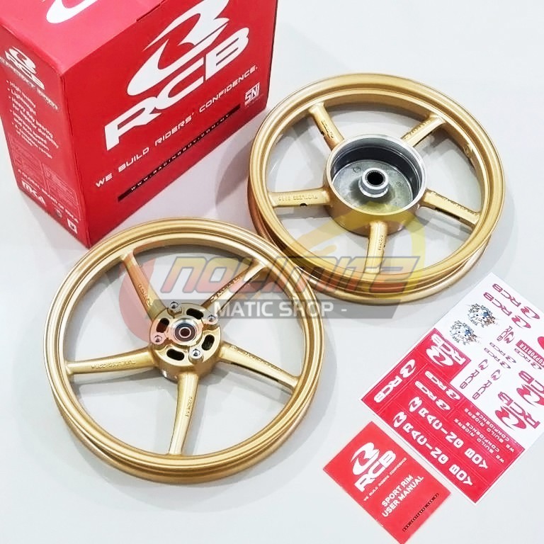 Jual Velg RCB Racing Boy SP522 Gold Honda Beat Scoopy Genio Vario 110 ...