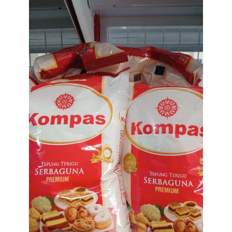 Jual Tepung terigu Kompas 1 kg | Shopee Indonesia