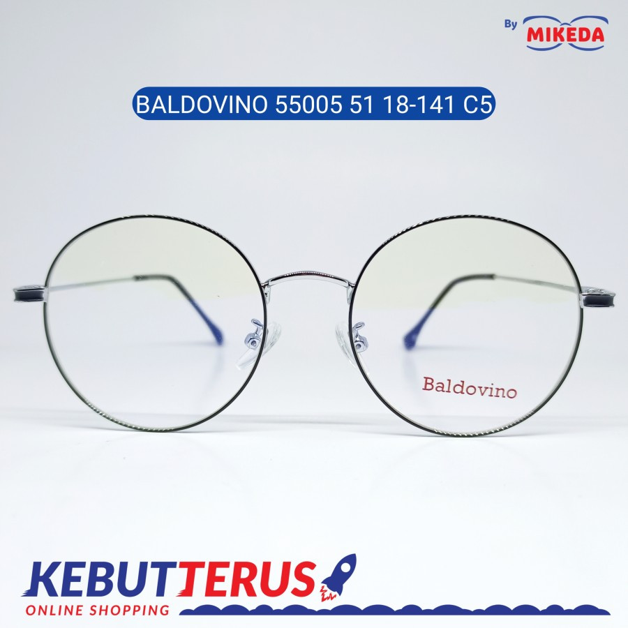 Jual Mikeda-FRAME KACAMATA BALDOVINO 55005 C5 + LENSA(MINUS/CYLINDER) | Shopee Indonesia