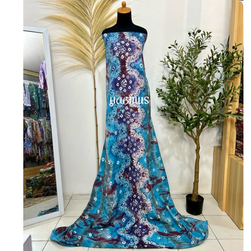 Jual bahan kain jumputan tumpal palembang asli tenun | Shopee Indonesia