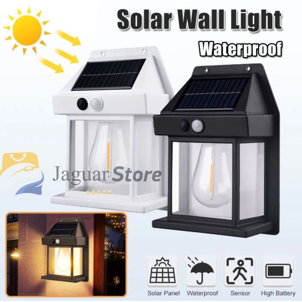 Jual MODEL RUMAH Lampu Dinding Solar Interaction Wall Lamp Tenaga Surya ...