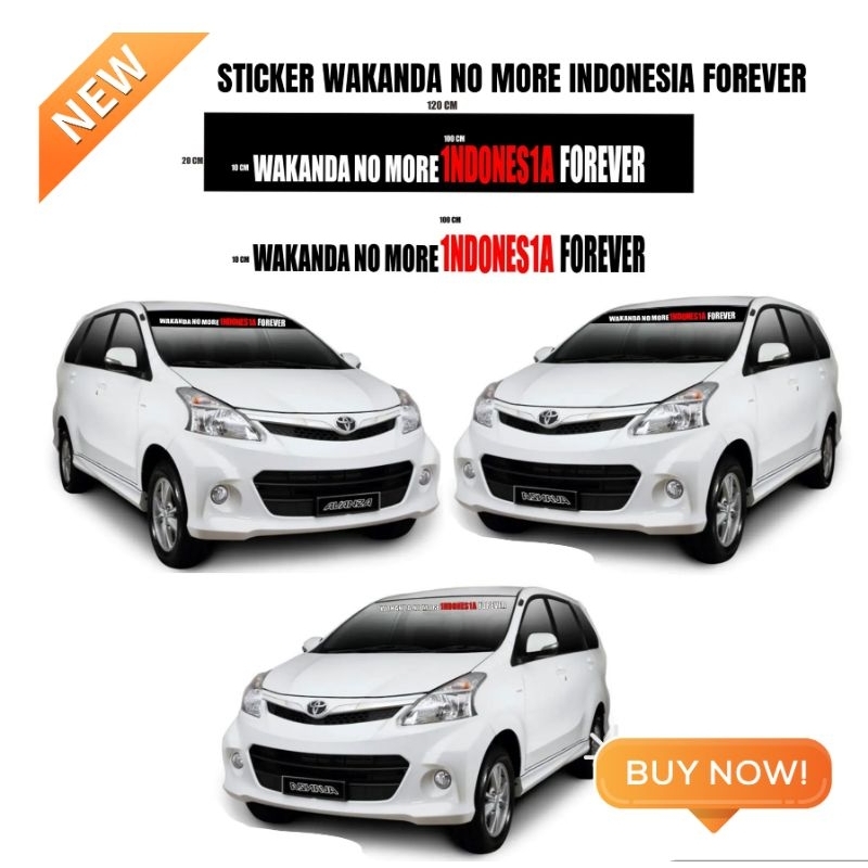 Jual Sticker Viral Wakanda No More Indonesia Forever Stiker Kaca Mobil ... Jual Sticker Viral Wakanda No More Indonesia Forever Stiker Kaca Mobil ...