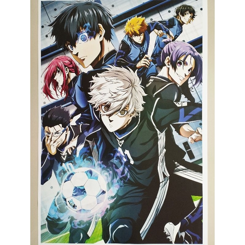 Jual Poster Anime Blue Lock 2 Isagi Bachira Chigiri Kunigami Nagi Reo ...