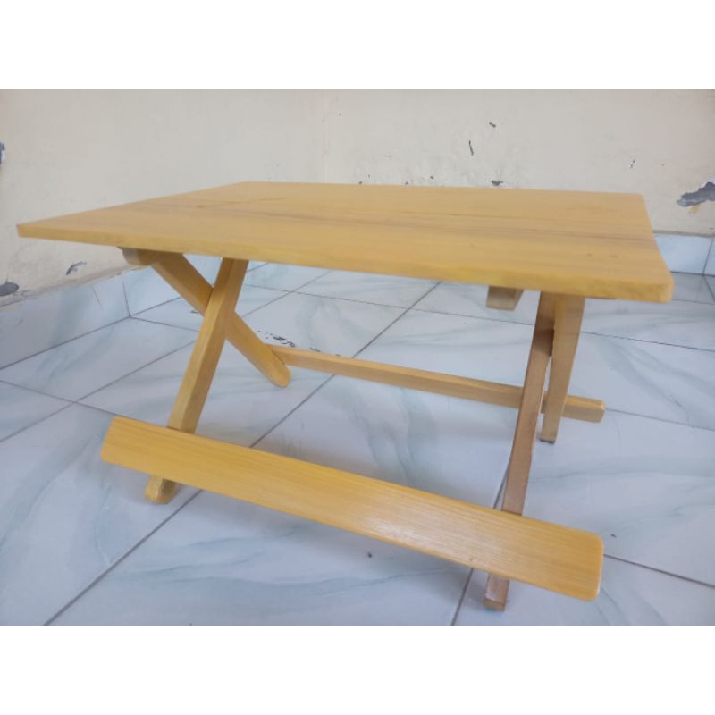Jual Meja lipat Jati Bagus Halus | Shopee Indonesia