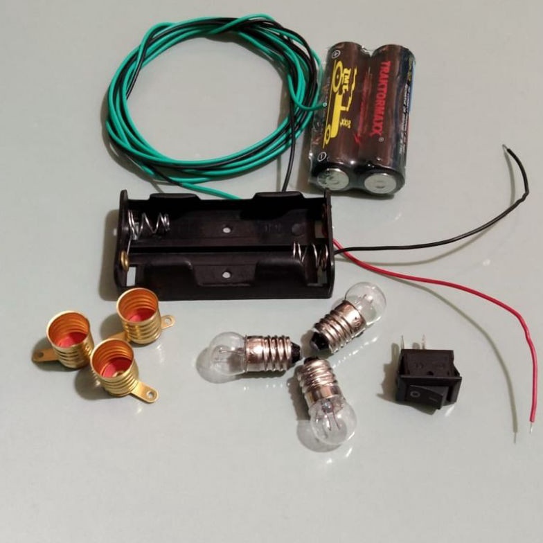 Jual Special Edition paket lampu bohlam praktek praktikum prakarya anak ...