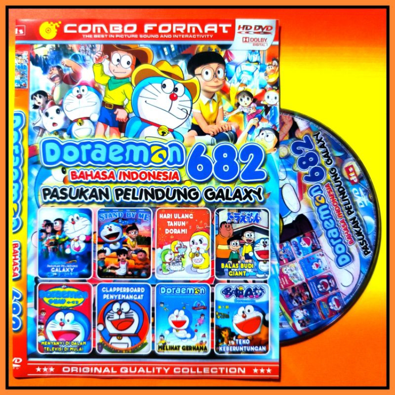 Jual Kaset Film Kartun Anak Koleksi Doraemon 682 Terlaris Bahasa Indonesia | Shopee Indonesia