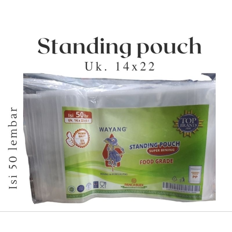 Jual Standing Pouch ukuran 14x22 | Shopee Indonesia