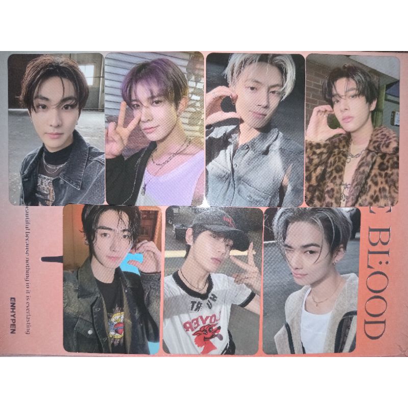 Jual [READY STOCK] PHOTOCARD POB GS25 ENHYPEN ORANGE BLOOD JUNGWON ...