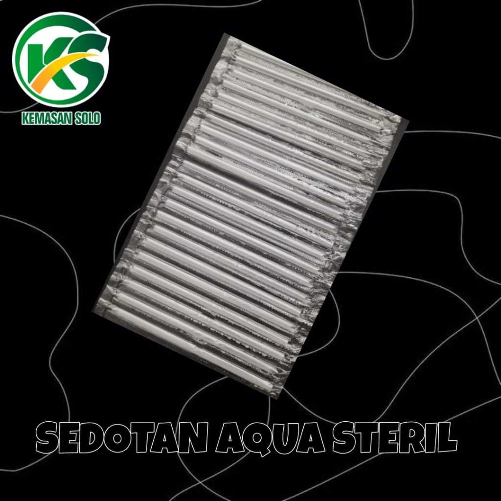 Jual Sedotan Plastik Aqua Steril Renteng Renceng | Shopee Indonesia