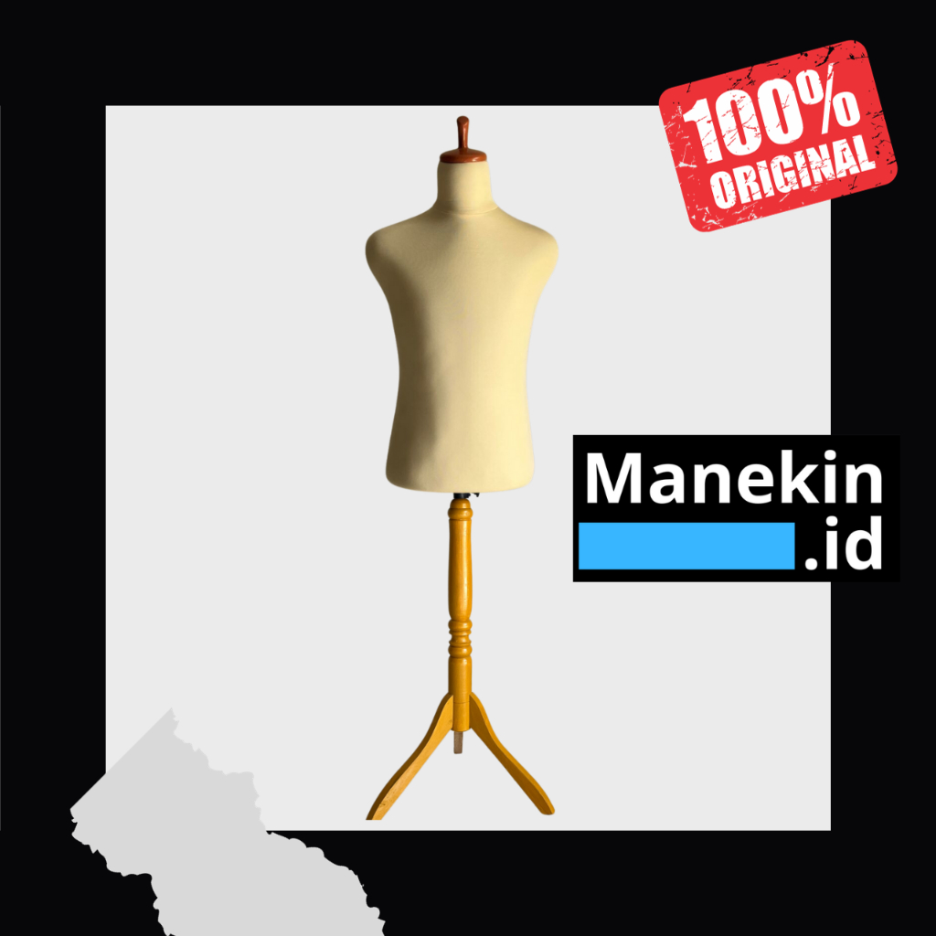 Jual Manekin DM Krem Pria + KAKI KAYU Suit maker - Patung jas Dm Busa ...