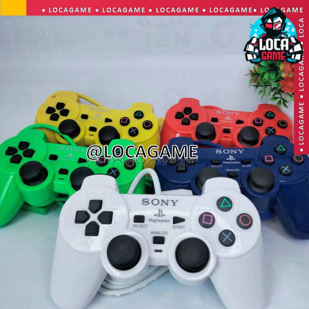 Jual STICK STIK PS2 Playstation 2 TW warna kabel serat kualitas bagus ...
