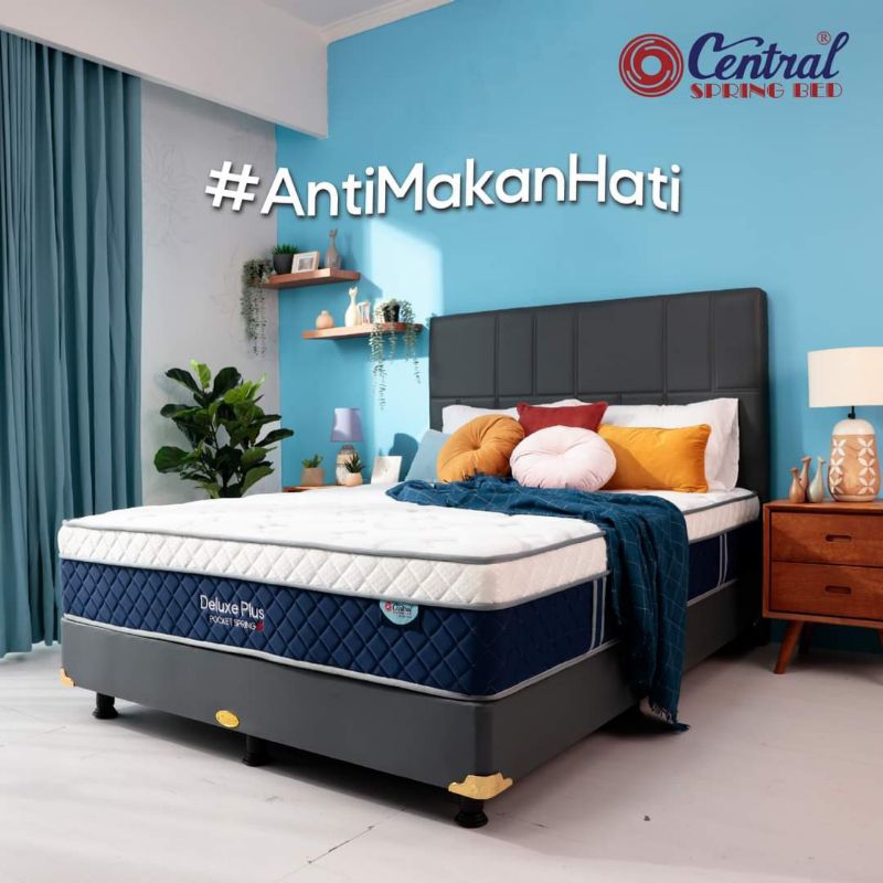Jual Kasur Springbed CENTRAL DELUXE PLUS POCKET elegan - Matras ...