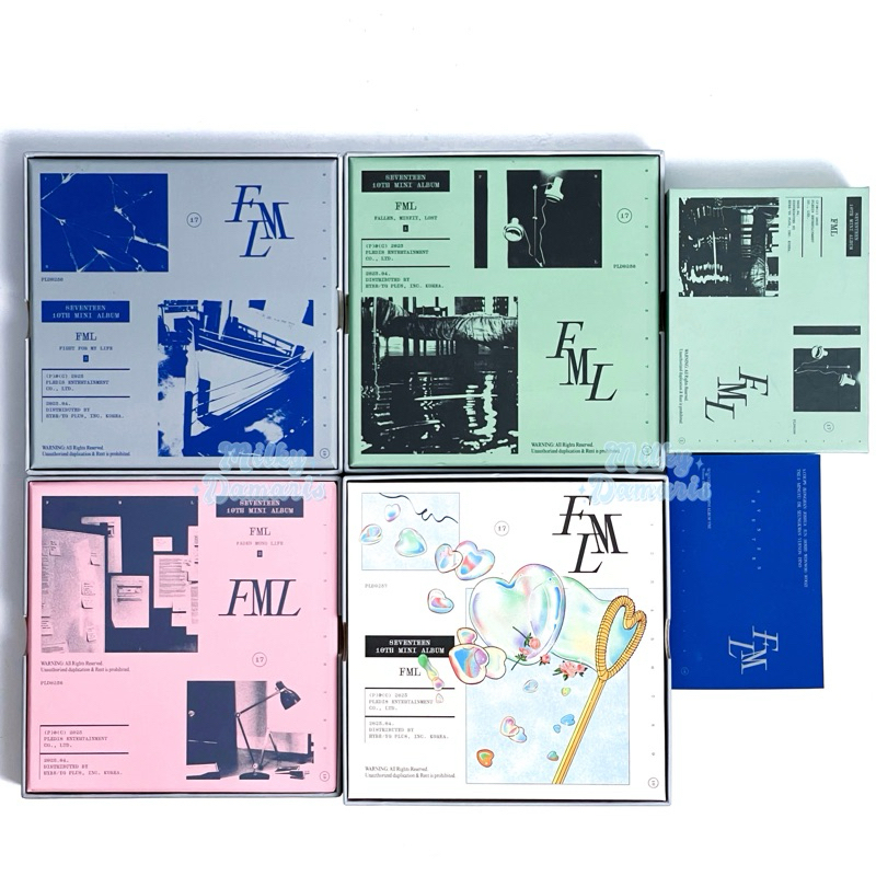 Jual [Ready Stock] Album Only Official Seventeen FML • Album Reguler ...