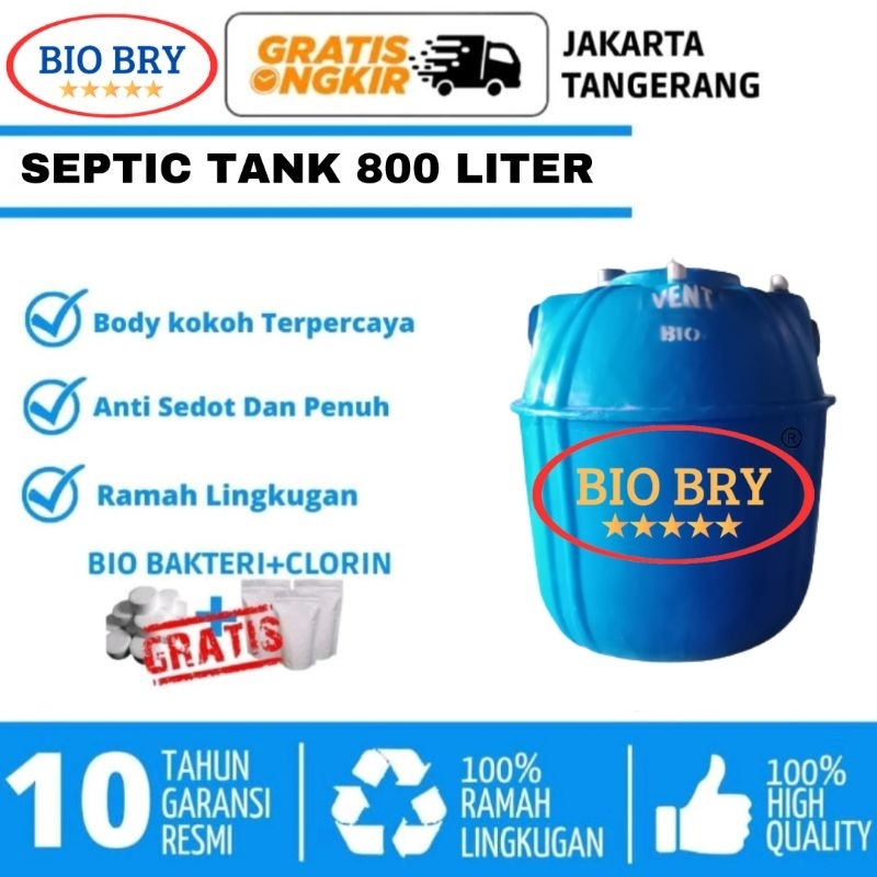 Jual Septic tank 800 Liter BIOBRY, Biotech, Biofil Berkualitas | Shopee ...