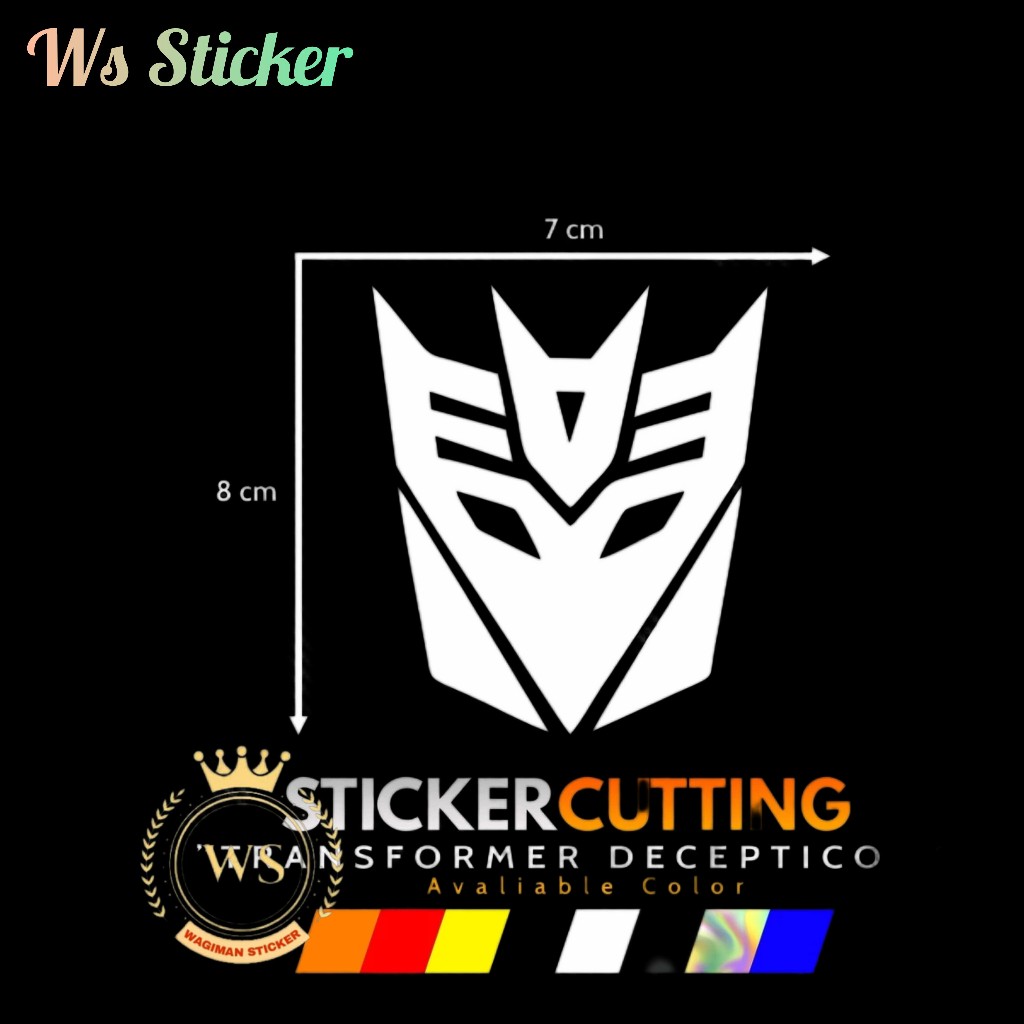 Jual Stiker Transformers Decepticon Logo Emblem | Shopee Indonesia