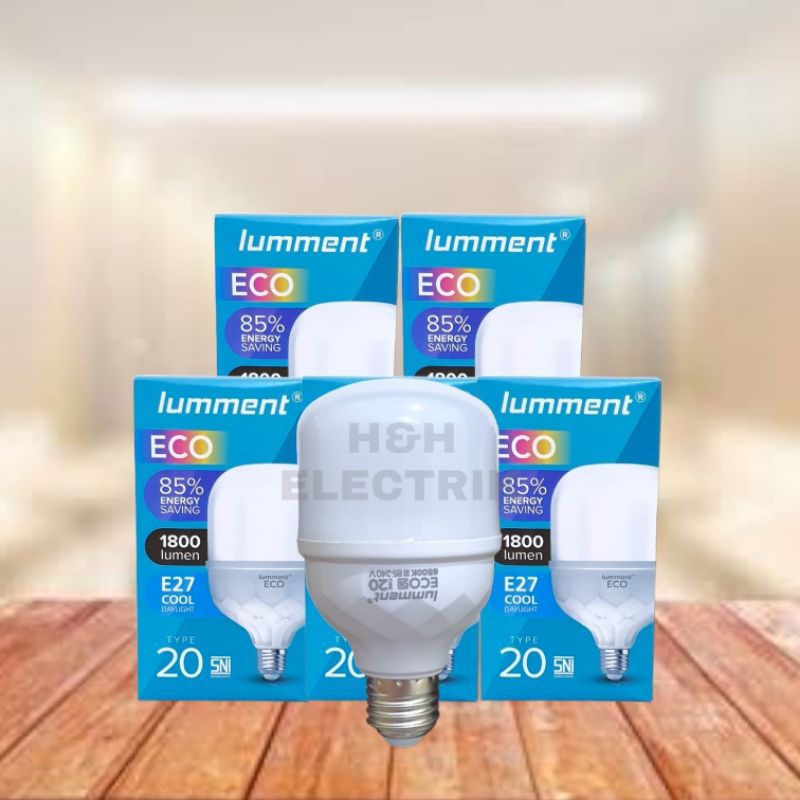Jual Lumment Eco Bohlam Lampu Led Capsule 20w 20 Watt | Shopee Indonesia