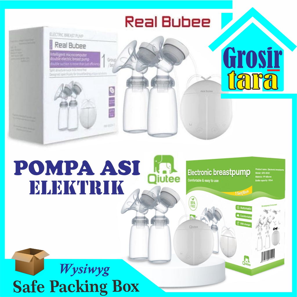 Jual POMPA ASI Double elektrik Elecric Real Bubbe Pompa ASI Otomatis 2 ...