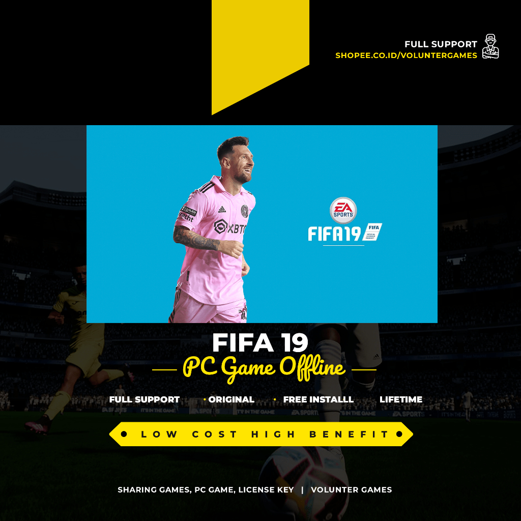 Jual FIFA 19 PC GAME OFFLINE + UPDATE 2024/2025 | Shopee Indonesia